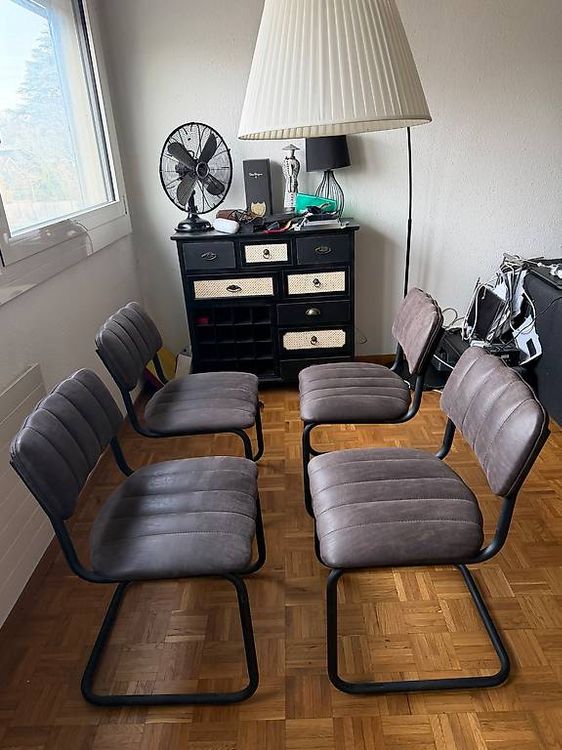 Chaises Vintage Style (Westwing Collection) (D'occasion) à Chêne ...