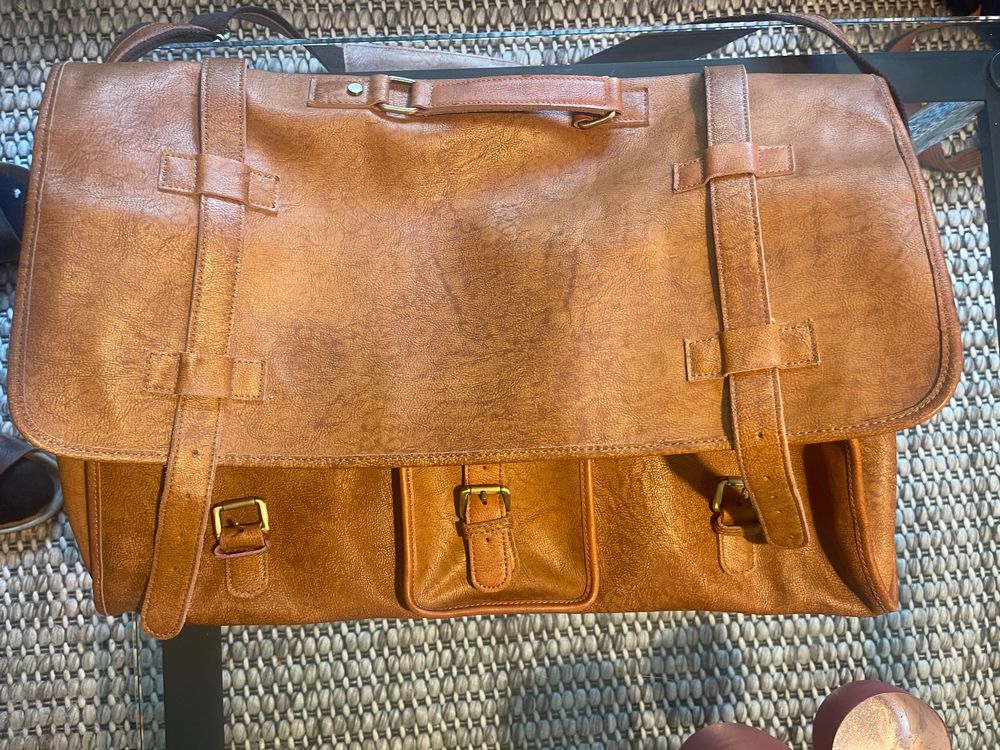 Leathario Weekender Leder | Kaufen auf Ricardo