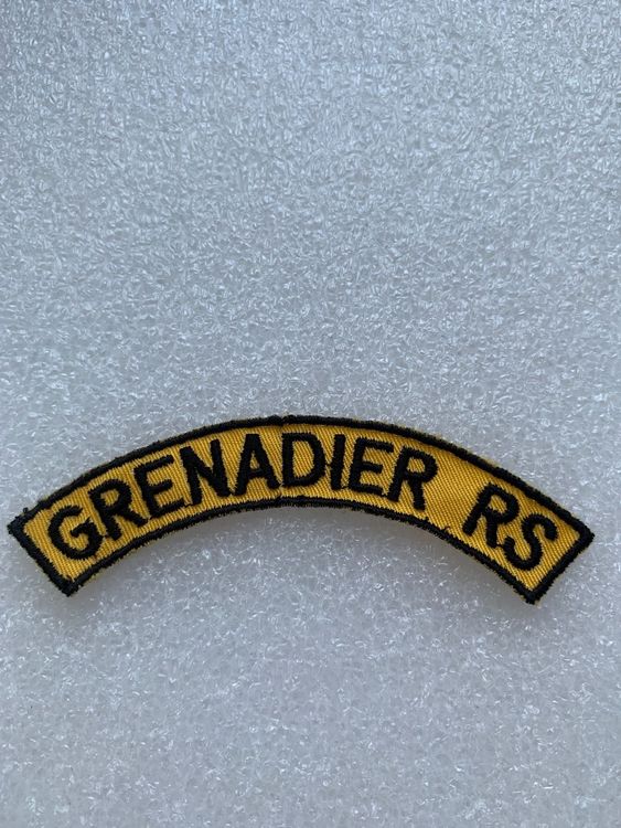 Patch/ Badge Bögli Grenadier RS Schweizer Armee (Gebraucht) in Gossau ...