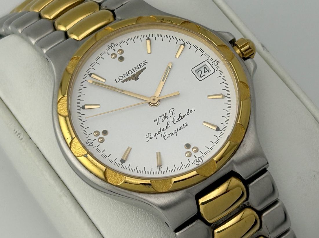 LONGINES quantième perpétuelle montre homme fonctionne (D'occasion) à ...
