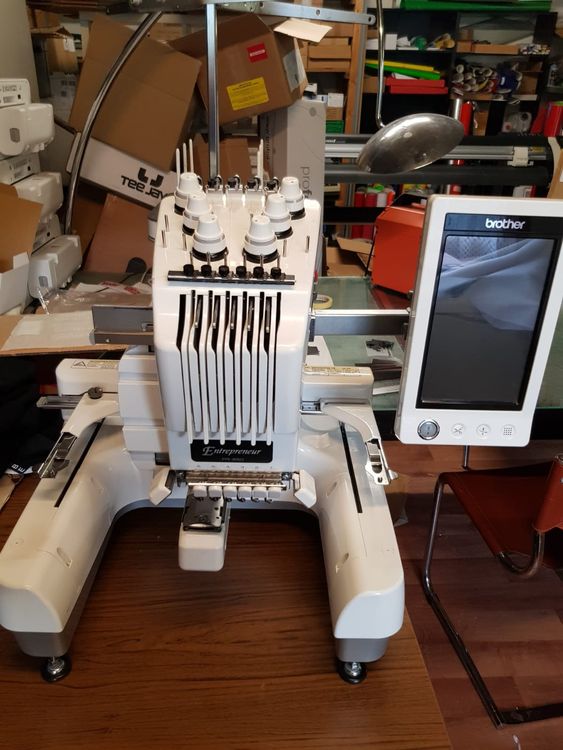 Stickmaschine Brother 650 (Gebraucht) in Oberfrittenbach für CHF 3700 ...