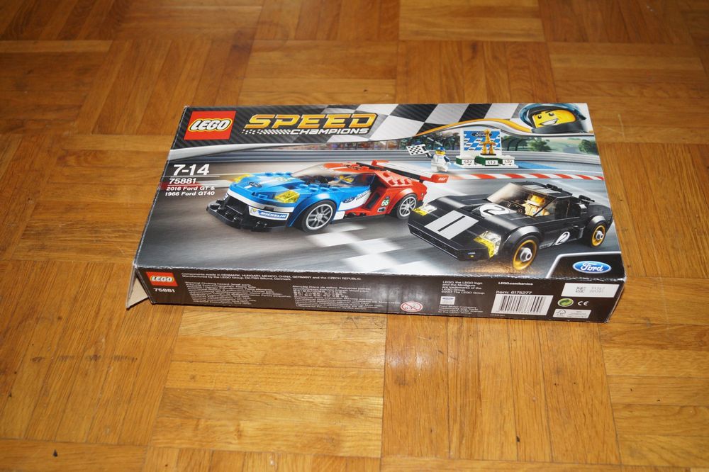 Lego Speed Champions 75881 "2016 Ford GT & 1966 Ford GT40" | Kaufen auf ...