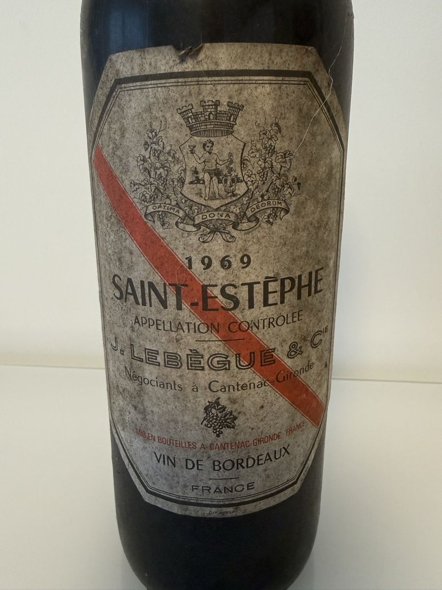 Seltener Saint-Estèphe 1969 Bordeaux - Top Gelegenheit! (Gebraucht) in ...