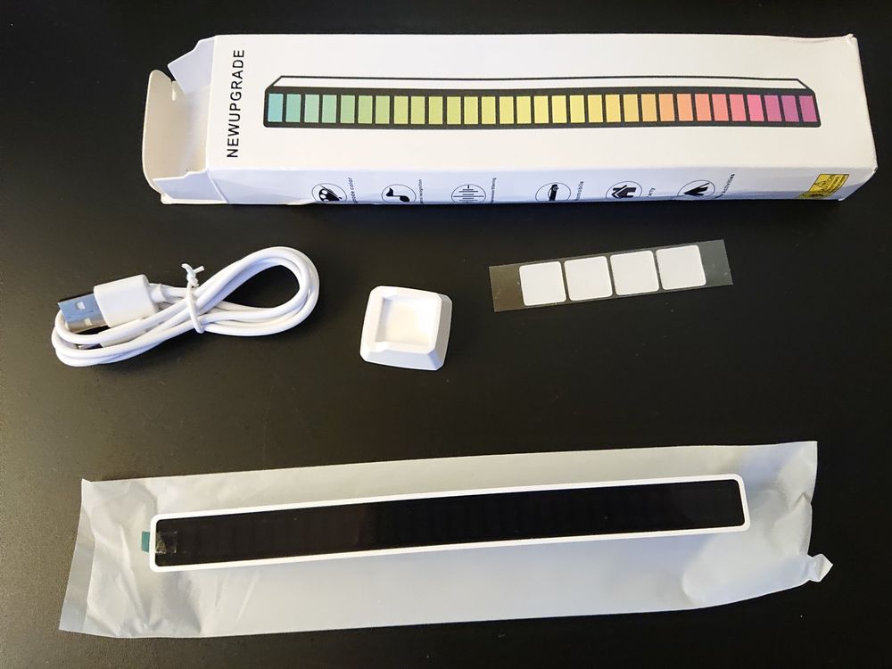 NEU - Sound Bar Music Rhythmus LED Equalizer Säule - USB 32 (Neu und ...