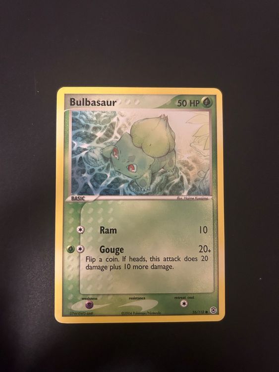 Bulbasaur / Nr.55/112 /Ex Firered & LeafGreen / EN ab 1.- (Gebraucht ...