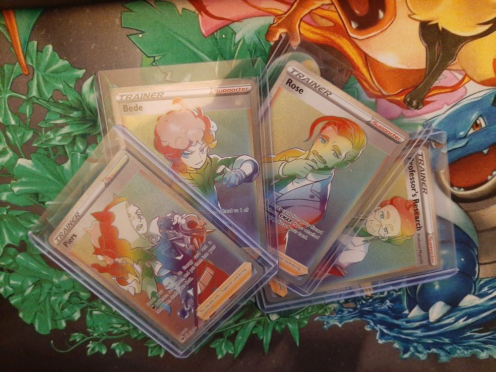 4x Pokémon Secret Rainbow Rare Trainer ! | Kaufen auf Ricardo