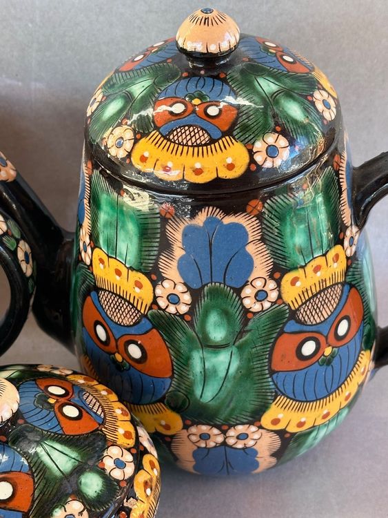 Thoune Steffisberg Keramik Teeset...Robert Hanni..Chrutmusch (Gebraucht ...