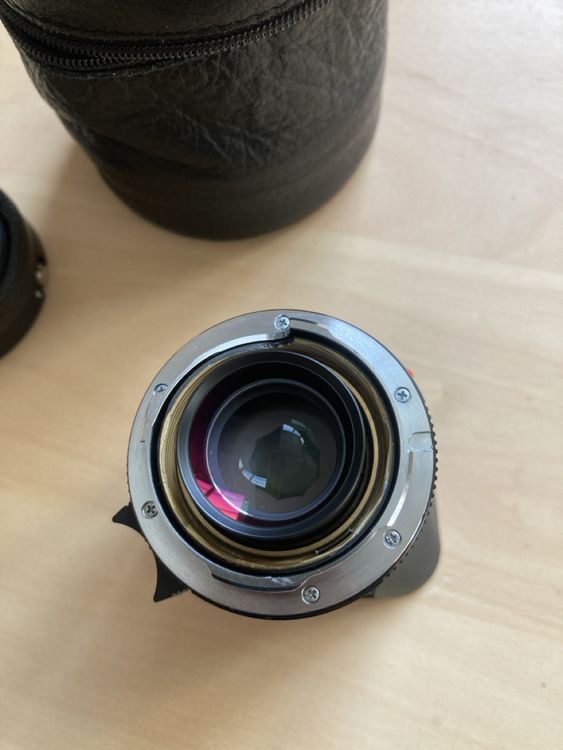 Leica Summilux M 1 1 4 35mm Asph Objektiv Inkl Novoflex E Kaufen