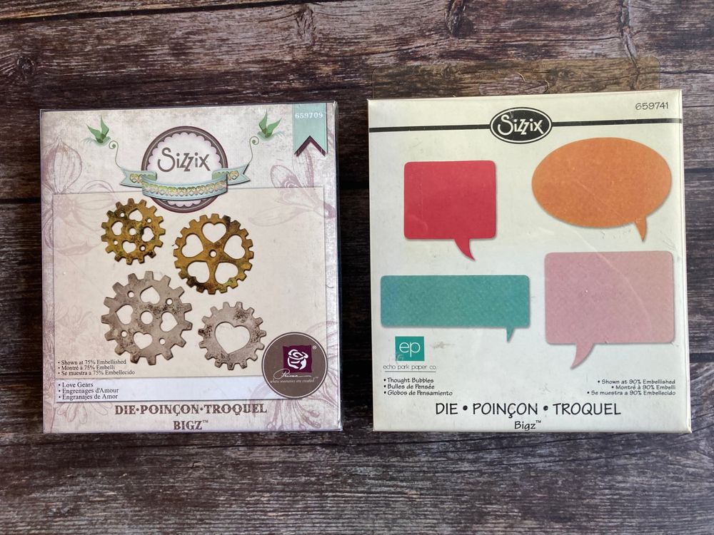 Sizzix Bigz Set 4 Dies Nr. 22 (Gebraucht) in Schleitheim für CHF 21 ...