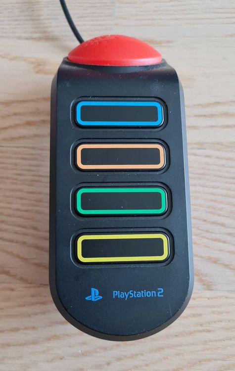 Original PS2 BUZZ Controller 4er-Set - inkl Adapter (Gebraucht) in ...