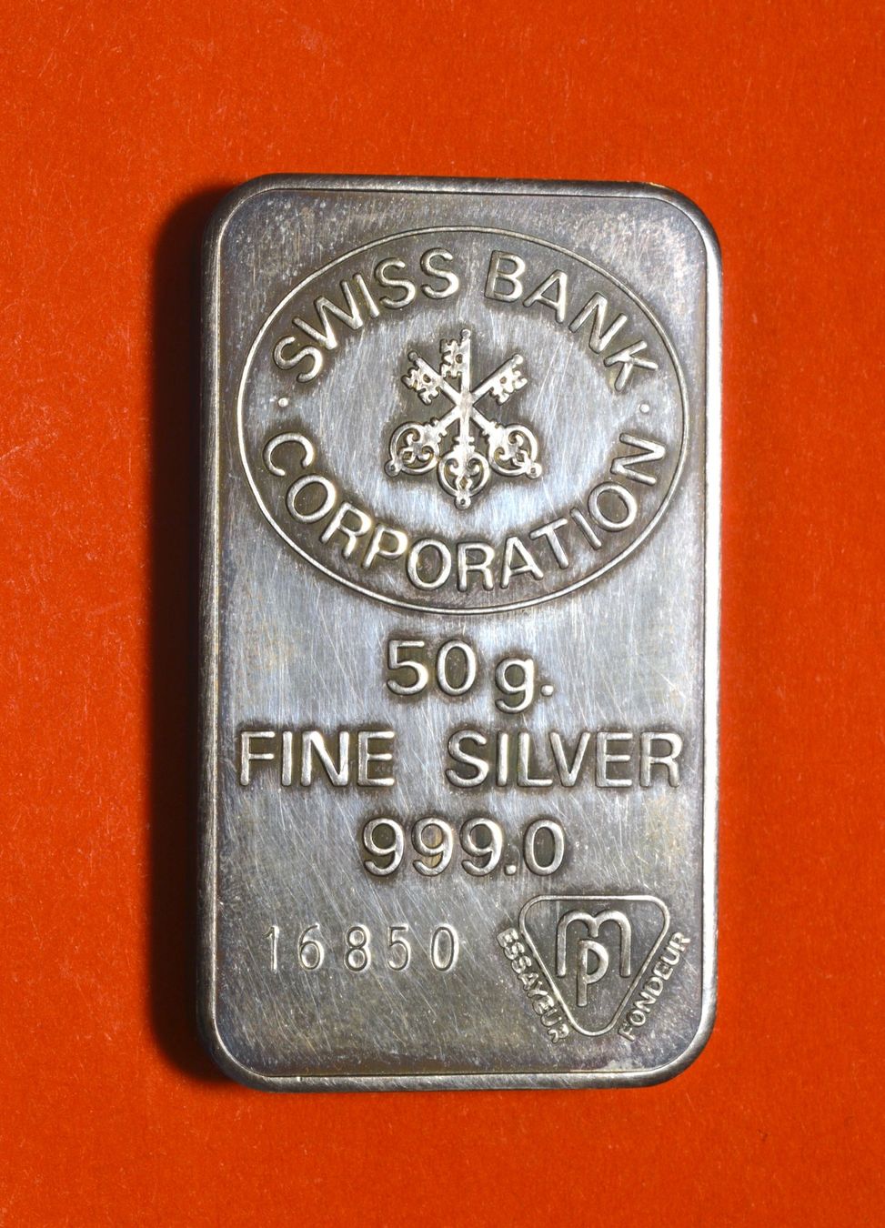 50 Gramm Silberbarren Swiss Bank (Gebraucht) in Oberglatt ZH für CHF ...