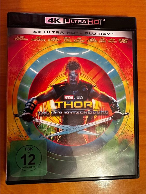 Thor: Tag der Entscheidung Blu-ray UHD 4K (2 Discs) (Neu (gemäss ...