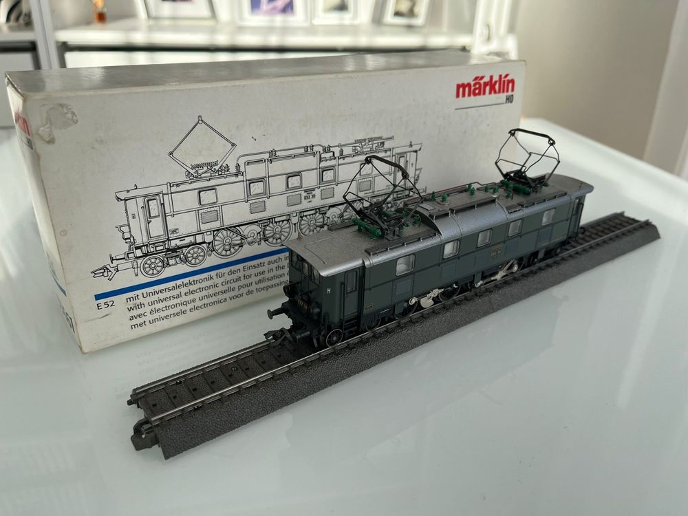 Märklin 33661 Delta Digital Elok Baureihe E52 30 DRG Spur H0 (Gebraucht ...