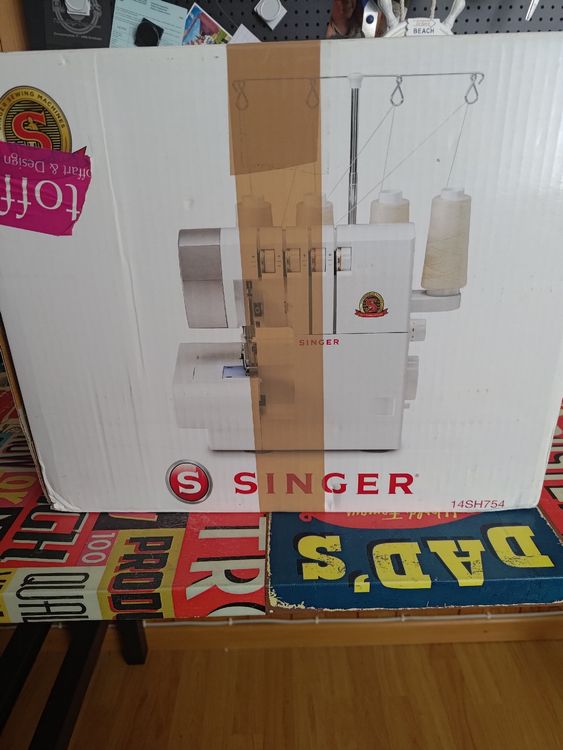 Singer Overlock Nähmaschine 14SH754 | Kaufen auf Ricardo