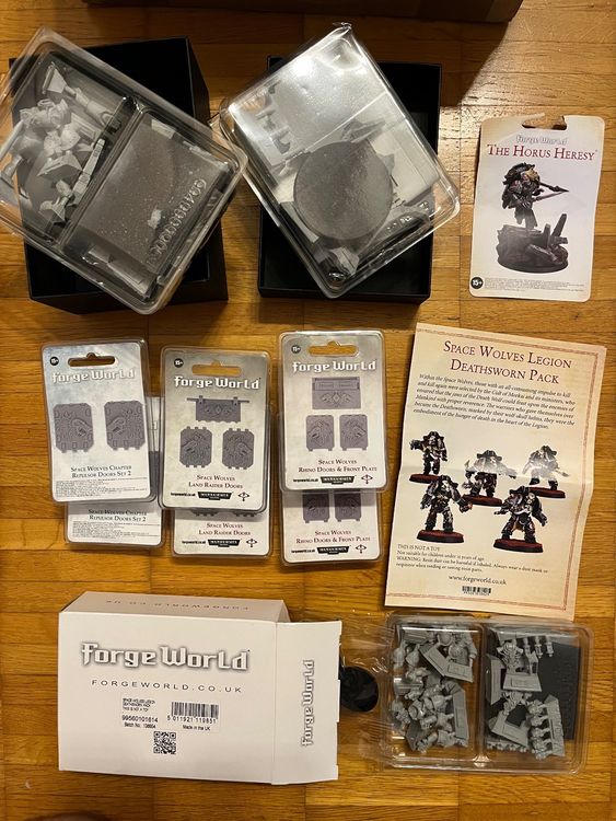 Warhammer / Forge World / u.a. / Space Wolves Set II (Neu und ...