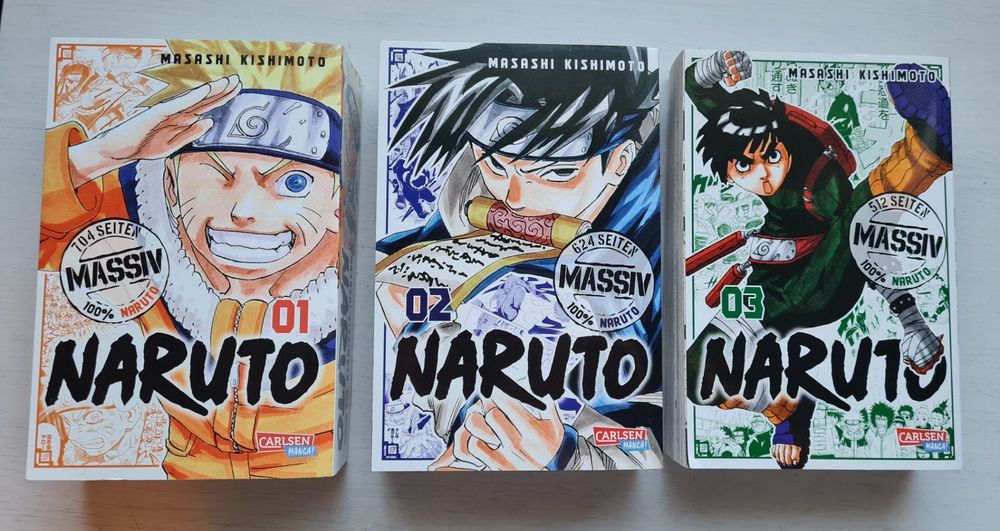 NARUTO - Band 1 - 3 von Masashi Kishimoto (Gebraucht) in Niederweningen ...