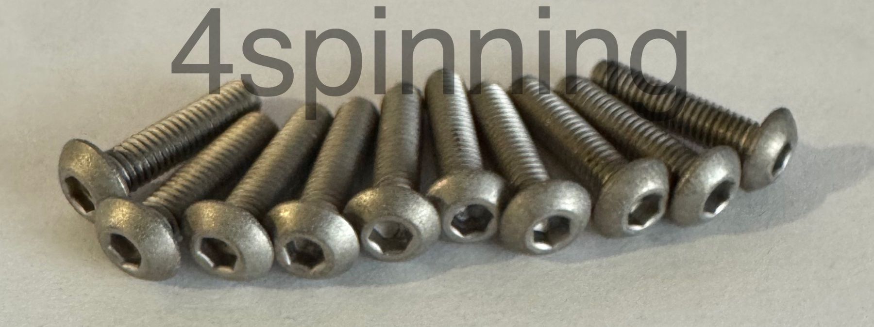 10x Titanium Gr2 Hex Screws M3x12 – Button Head – NEW (Neu und ...