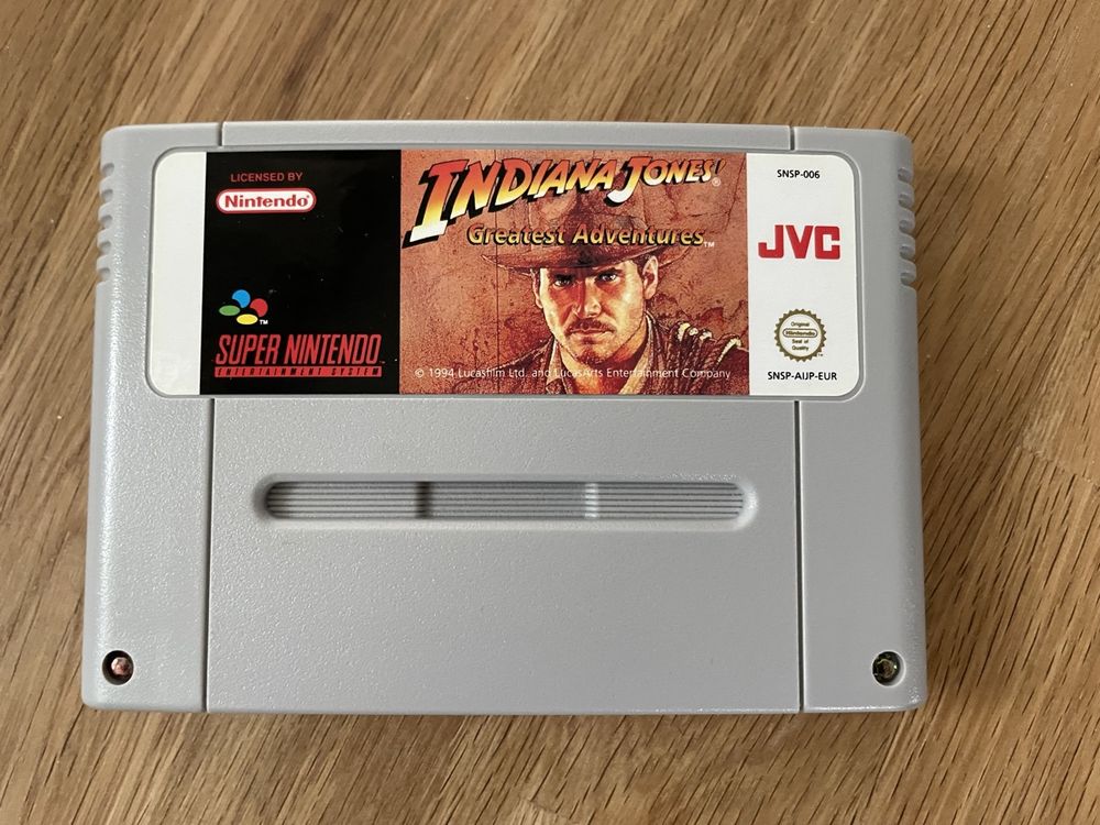 Indiana Jones Greatest Adventures für SNES, PAL (Gebraucht) in Belp für ...