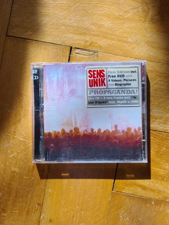 Sens Unik-Propaganda CD mit DVD, First Edition, Top Zustand (Gebraucht ...
