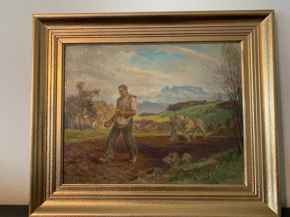 Carl Moos seltenes Ölgemälde (signiert) (Gebraucht) in Uitikon Waldegg ...