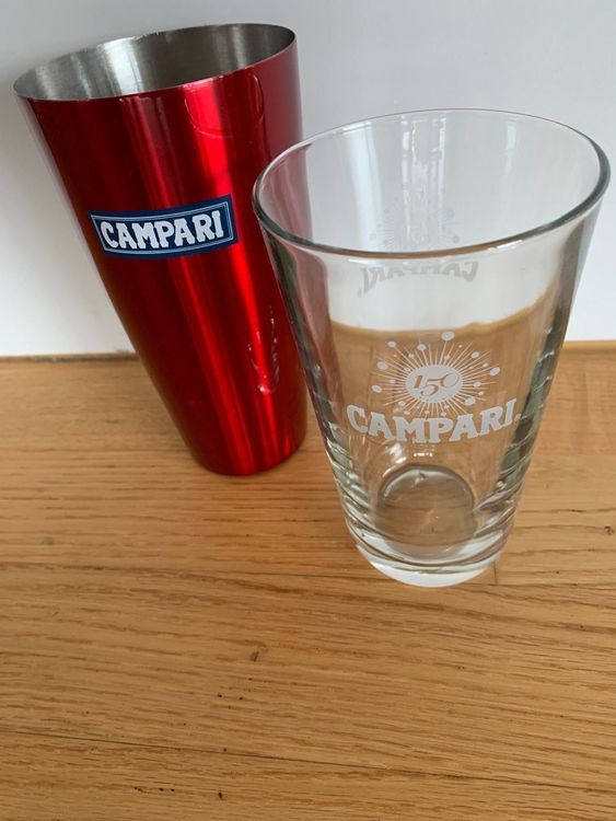 Campari Set & 3 Liter Magnum Flasche (Neu und originalverpackt) in ...