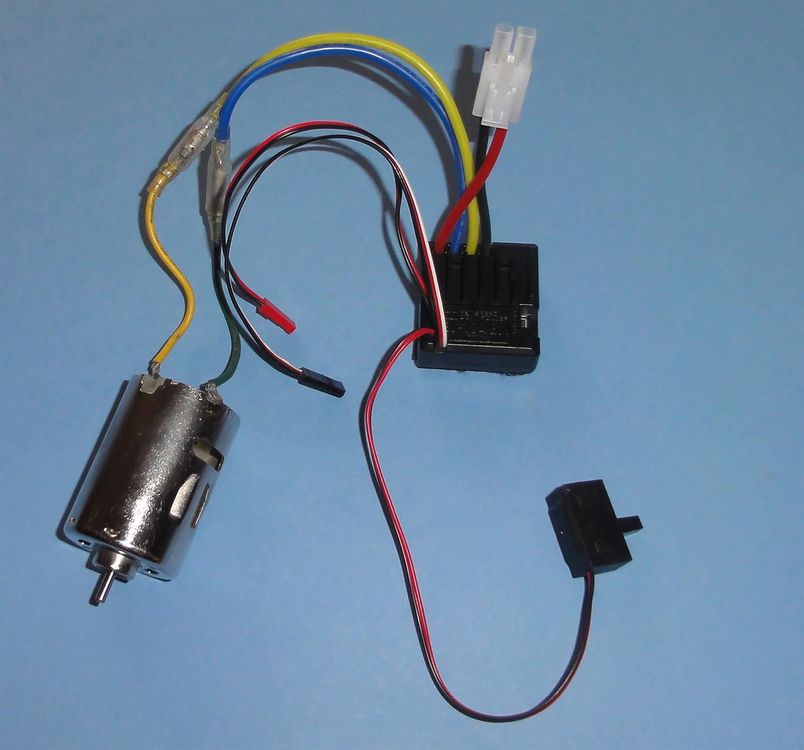 E-Fahrtenregler Tamiya TEU-104BK & Motor (Gebraucht) in Waldenburg für ...