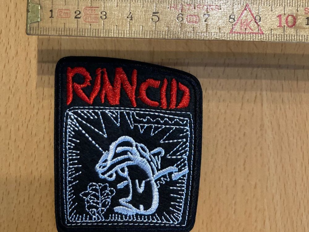 Rancid Patch Sticker Aufnäher Metal Rock Band 1 | Kaufen auf Ricardo