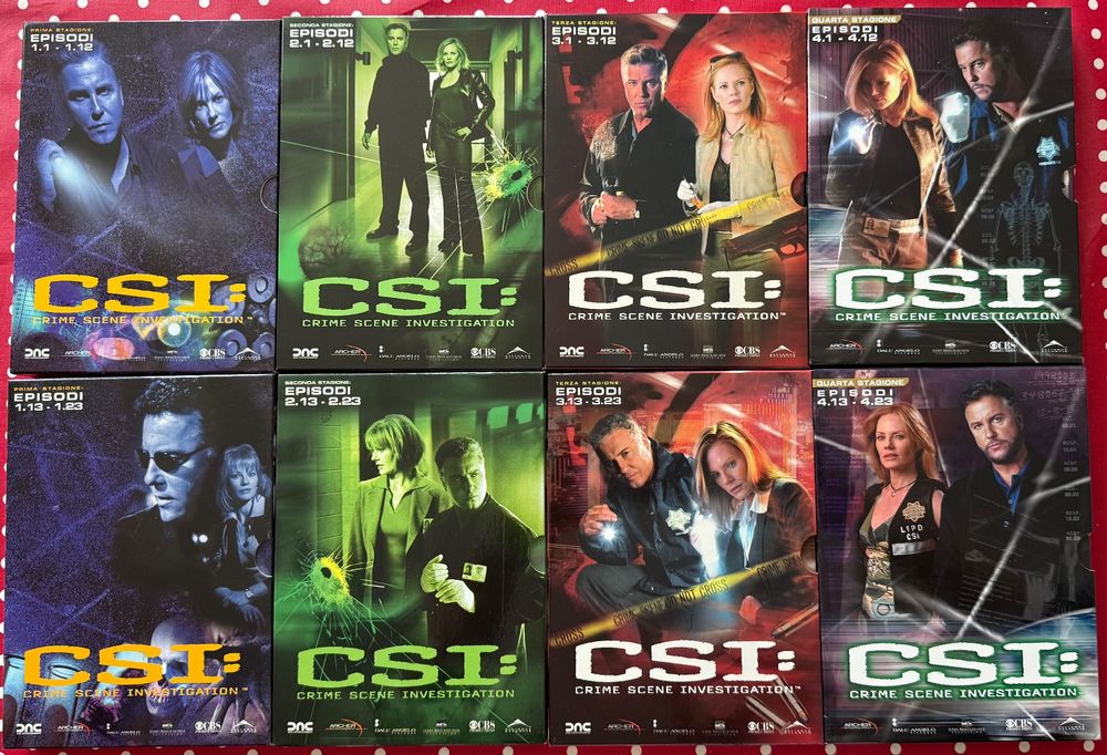 CSI Las Vegas, stagioni complete da 1 a 7 (Usato) a Breganzona per CHF ...