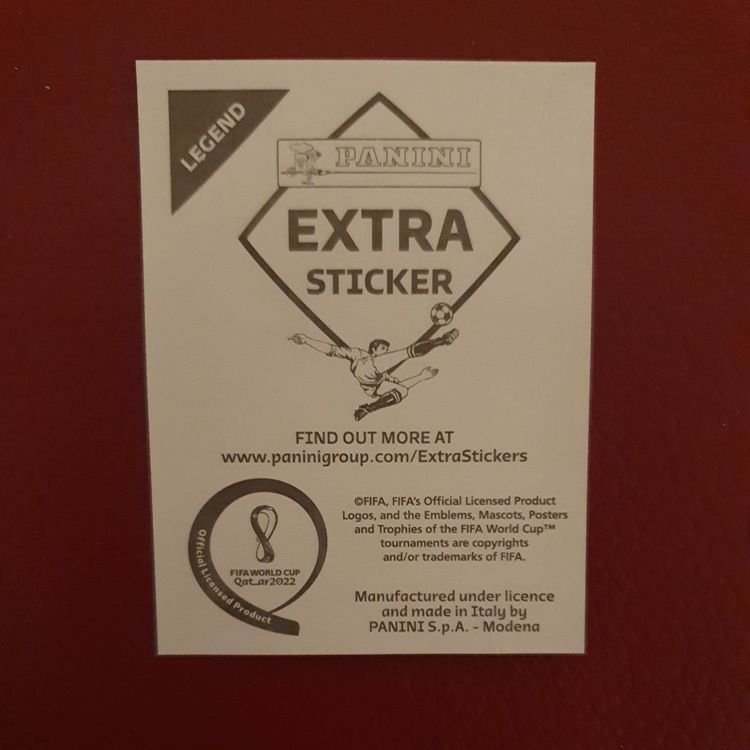 Panini Qatar 2022 Robert Lewandowski EXTRA STICKER Legend (Neu (gemäss ...