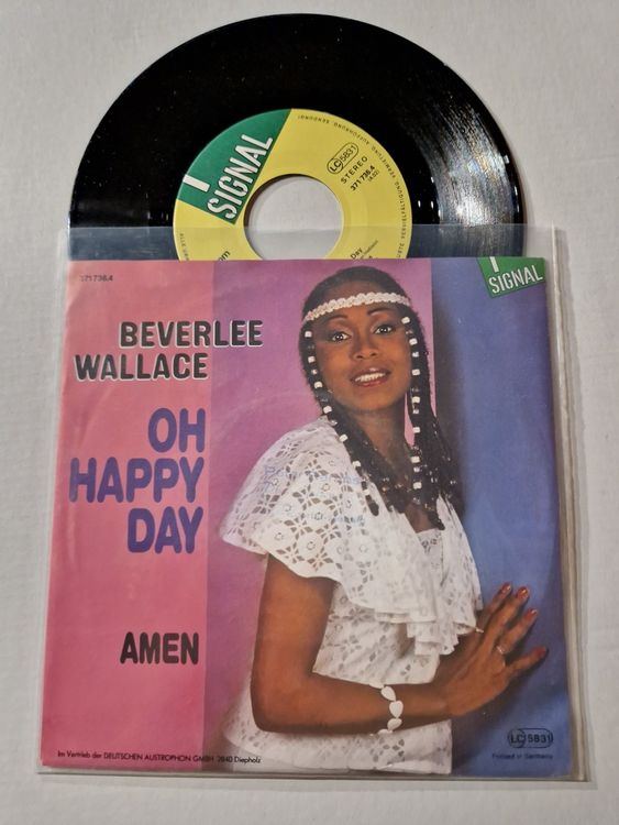 SINGLE 7" BEVERLEE WALLACE - OH HAPPY DAY / GOSPEL,DISCO | Kaufen auf ...