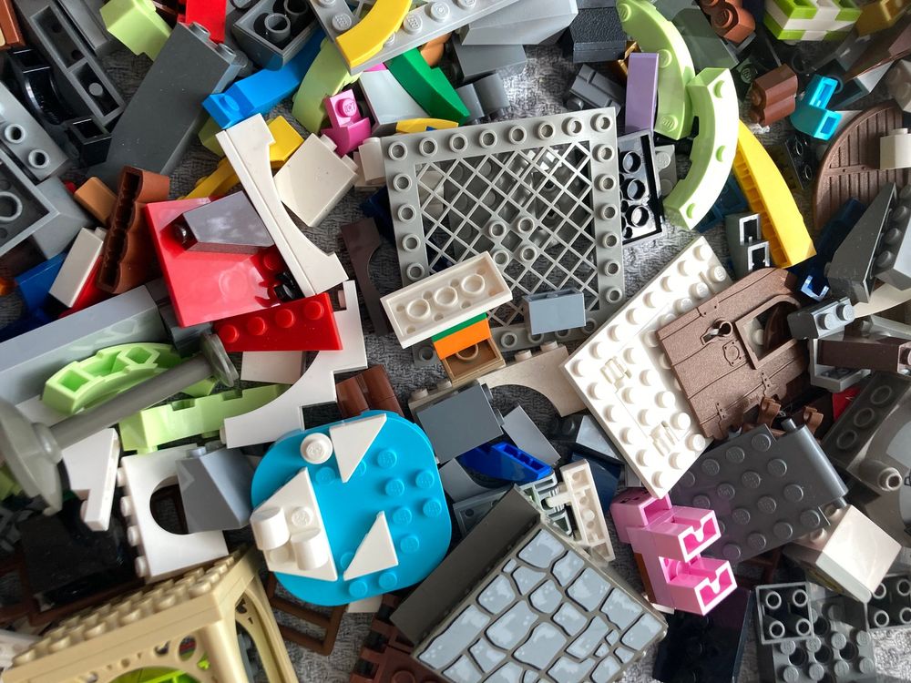 450 Gramm Haus Burgen Schlössser Lego Teile ab 1 Franken (Gebraucht) in Volketswil für CHF 3 ...