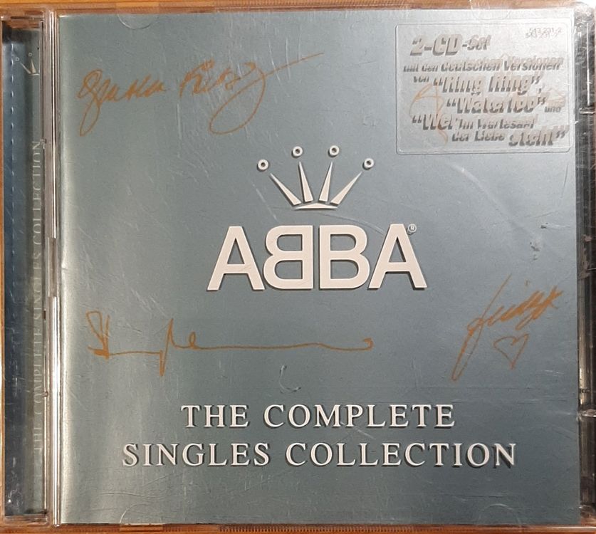 Abba - Complete Singles Collection, Swed. Pop 2CD Album 1995 (Gebraucht ...