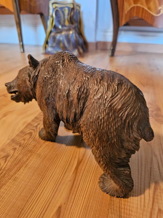 Ours en bois sculpté de Brienz, modèle 27 cm! (Gebraucht) in Vicques ...