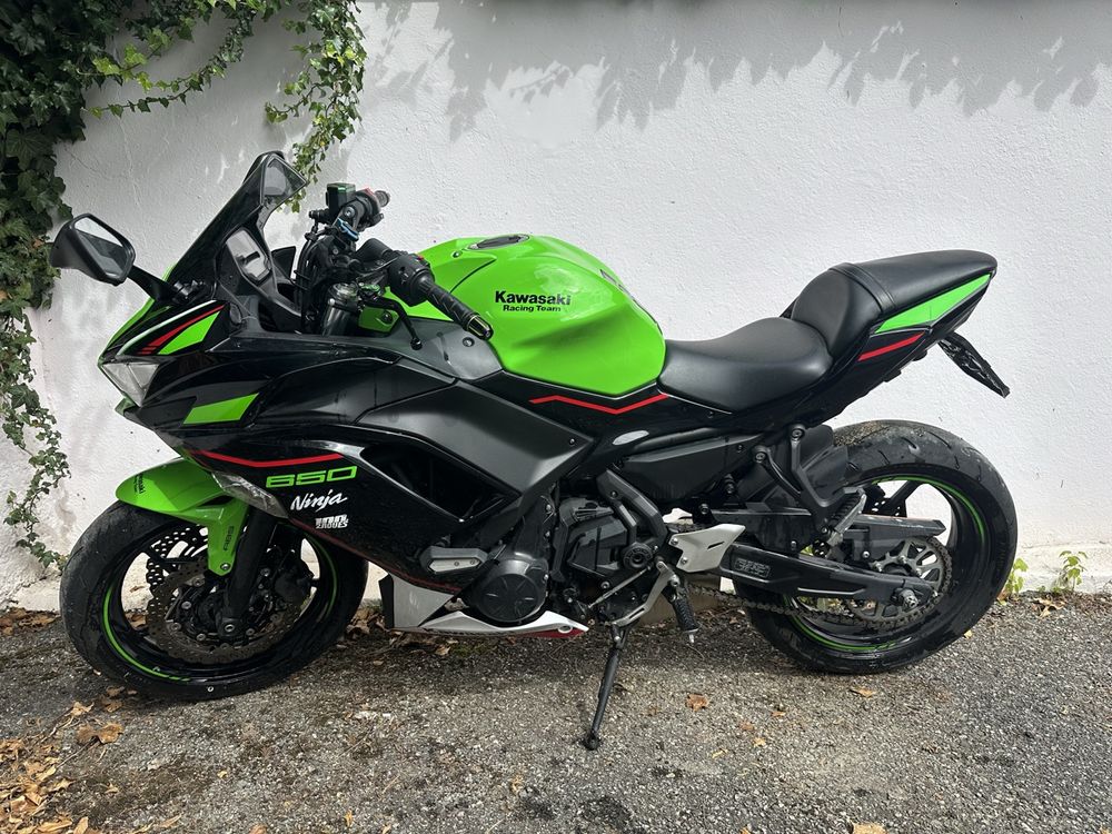 Kawasaki Ninja 850, verte, en excelente état | Kaufen auf Ricardo