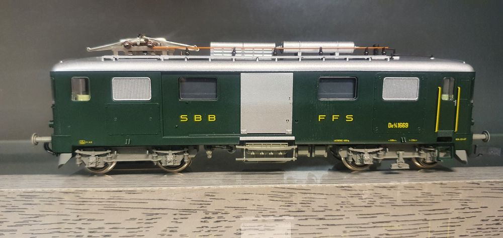 ROCO:AC:SBB GEPÄCKTRIEBWAGEN De 4/41669 GRÜN DIGITAL TOP/OVP (Gebraucht) in Biglen für CHF 249 ...