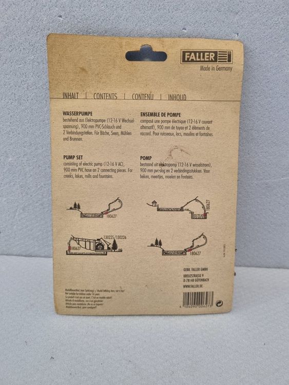 Faller 180627 Wasserpumpe Neu (Neu und originalverpackt) in für CHF 10 ...