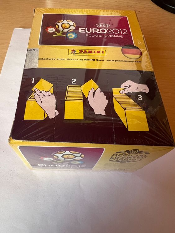 Panini Sticker Box EM2012 | Kaufen auf Ricardo