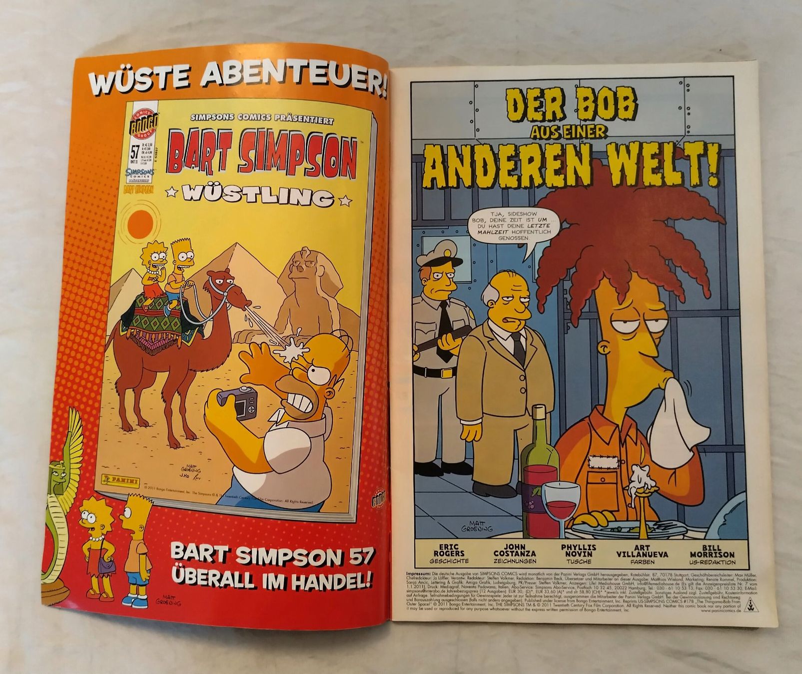 Simpsons Comics Heft Nr. 180 ab Fr. 1.- / Ohne Sticker (Gebraucht) in ...