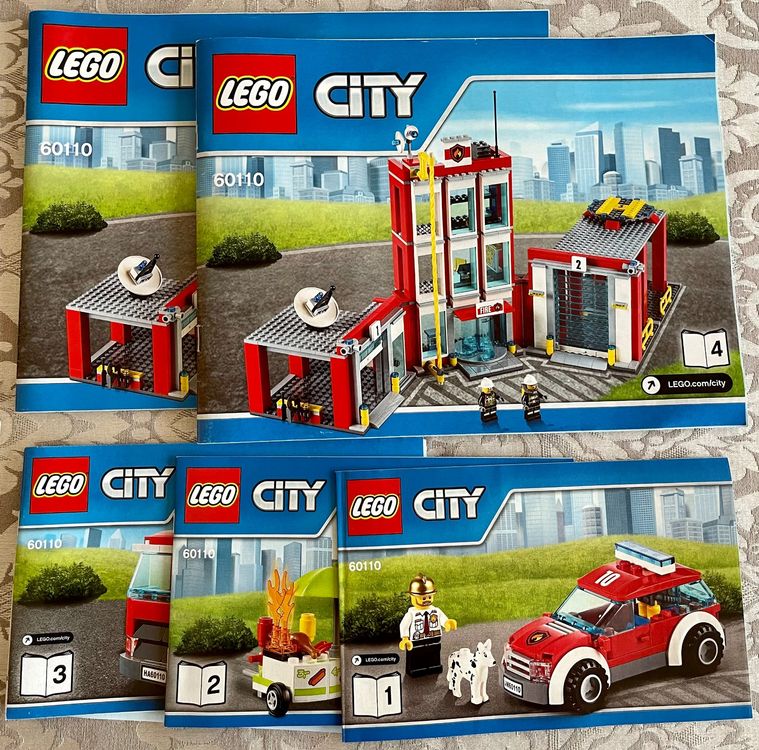 Lego City 60110 - Fire Station / Grosse Feuerwehrstation | Kaufen auf ...