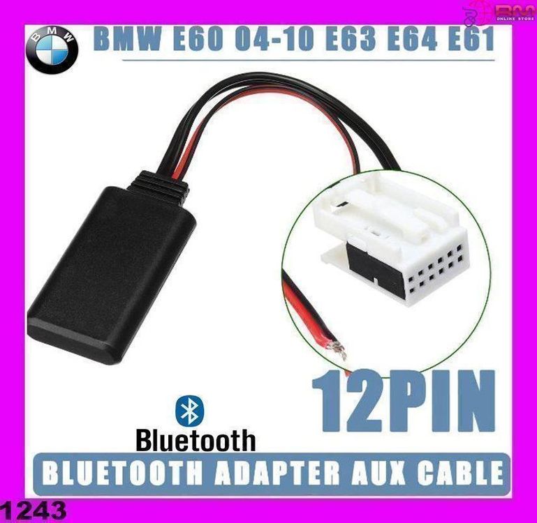 BMW 12 Pin Bluetooth Aux-Adapter (Neu und originalverpackt) in ...
