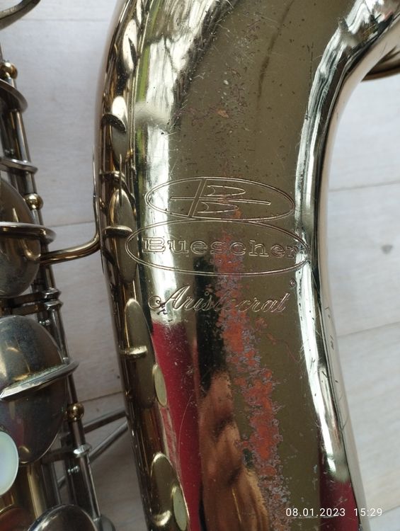 Wunderbares Tenorsaxophon mit Patina (Gebraucht) in Ormalingen für CHF ...