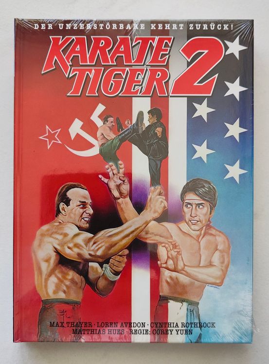 Karate Tiger 2 - No retreat no Surrender 2 Mediabook CoverE (Neu und originalverpackt) in ...