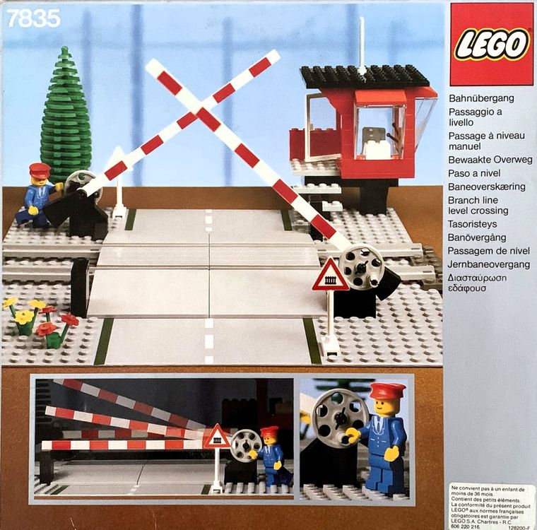 Lego Eisenbahn 7835: Bahnübergang | Kaufen auf Ricardo