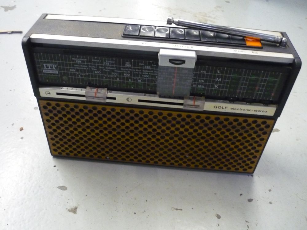 Tragbares Radio - ITT Golf Electronic Stereo | Kaufen auf Ricardo