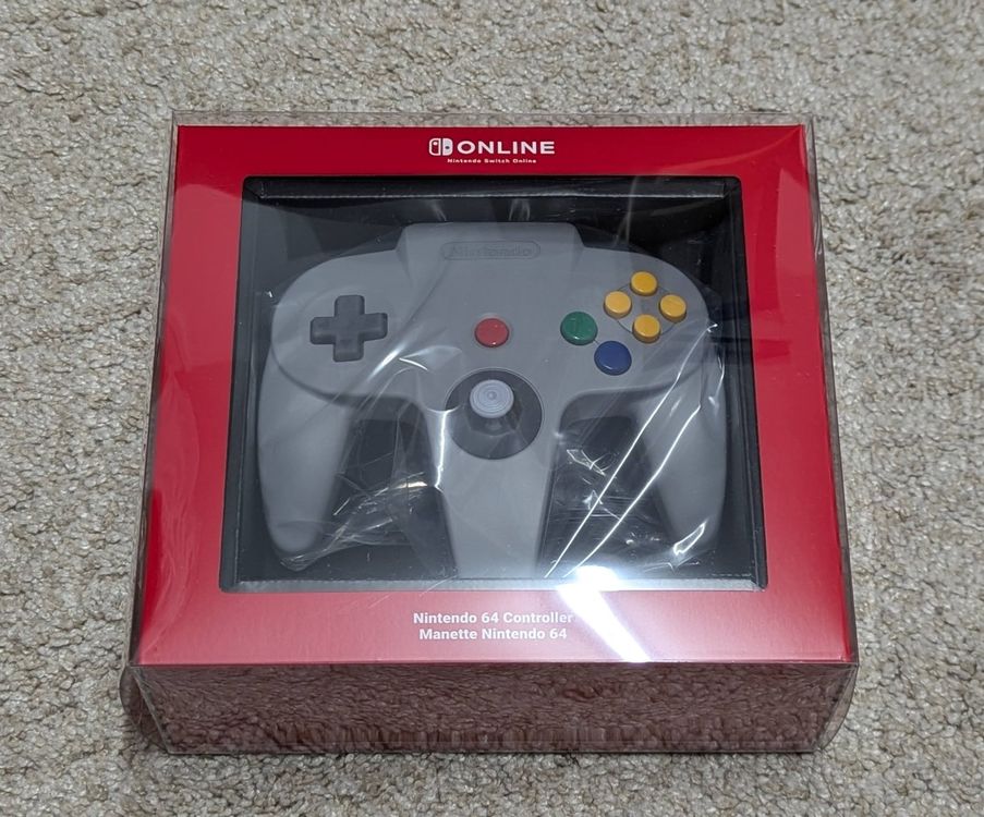 Nintendo Switch Online: N64 Controller (Neu und originalverpackt) in Oftringen für CHF 75 – mit ...