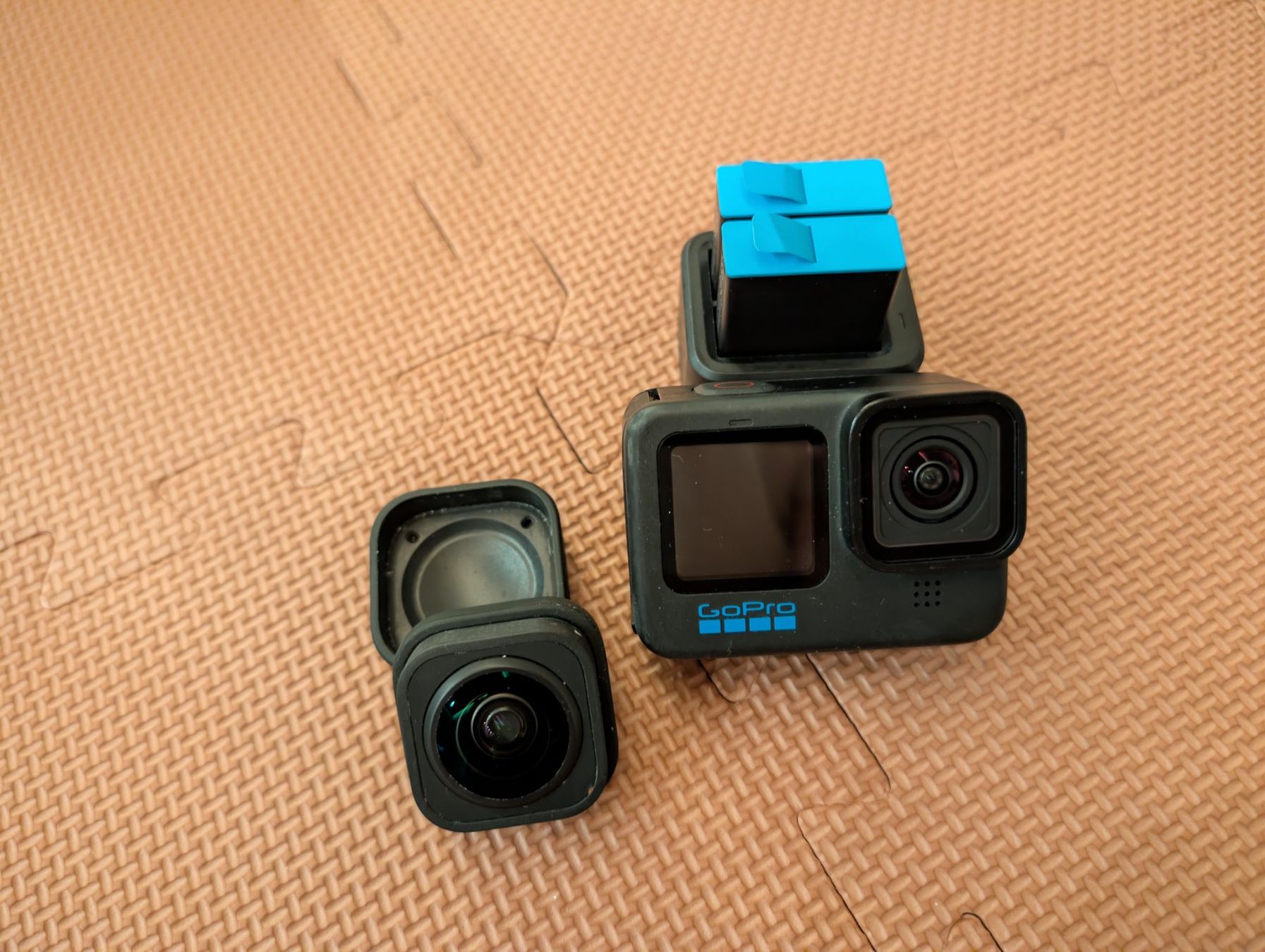 GoPro Hero 10 Black + 2 Akkus + Max Lens Mod (Gebraucht) in Uster für ...