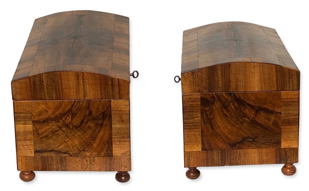 Wunderschöne kleine Barock-Schatulle ~1770 bombierter Deckel | Kaufen auf Ricardo