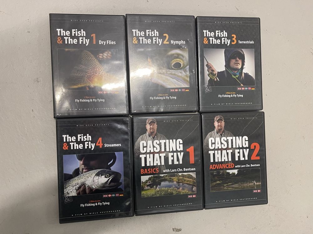 Wide Open; Fish and the Fly DVD Serie Fliegenfischen (Neu (gemäss ...