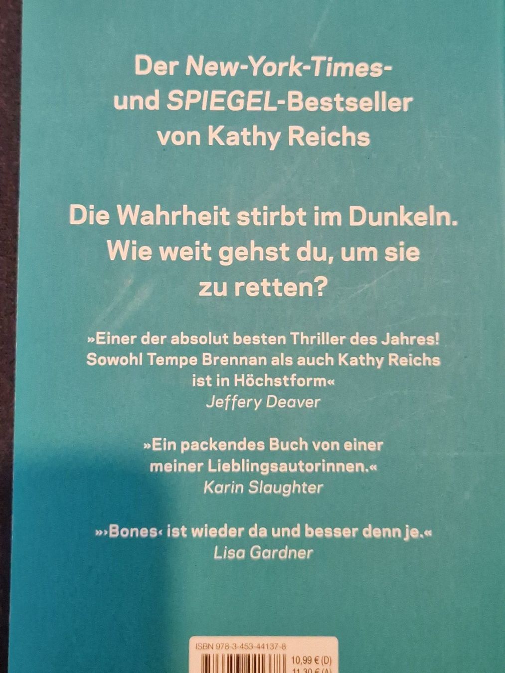 Kathy Reichs Das Gesicht des Bösen Tempe Brennan 19 (Gebraucht) in ...