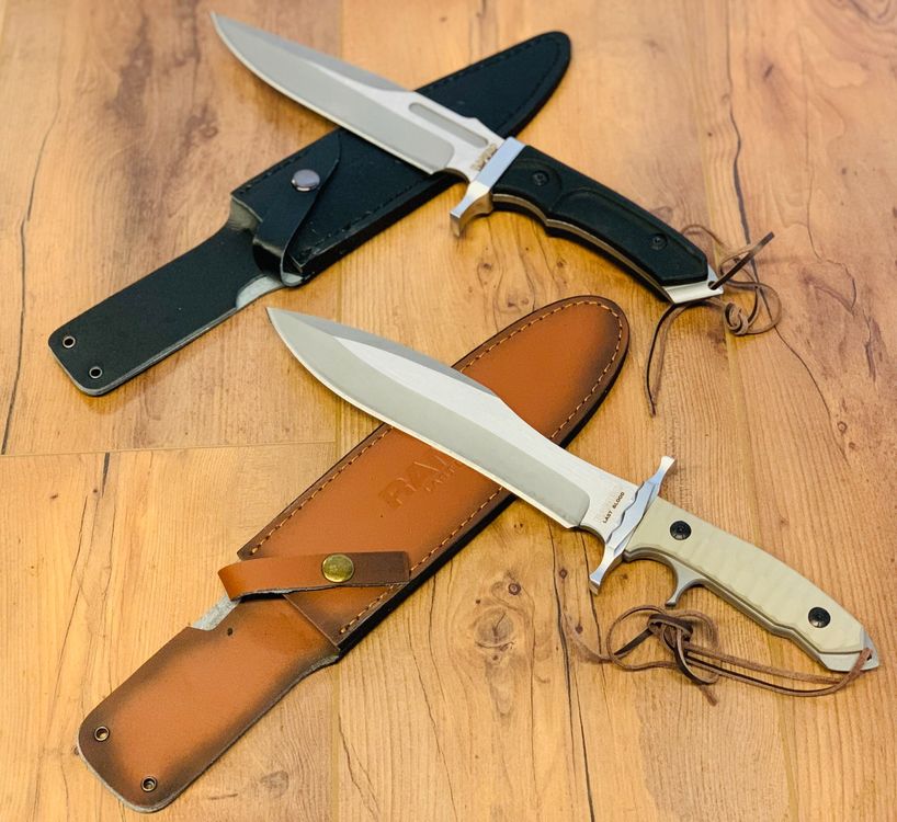 2 Tlg Rambo Tactical Survival Messer 35cm Hq Neu Neu Und 7271